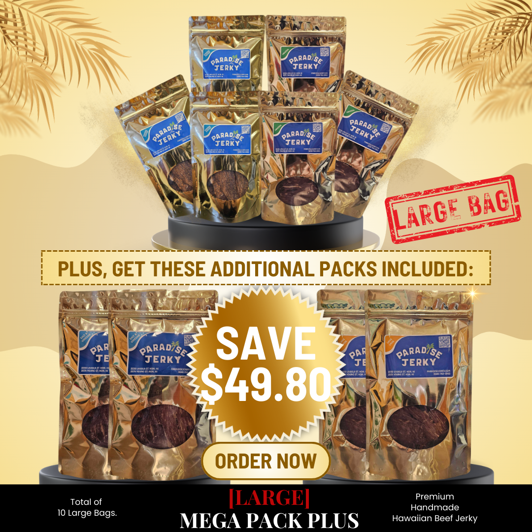 Discover New Beef Jerky Products & Special Deals | Paradise Jerky