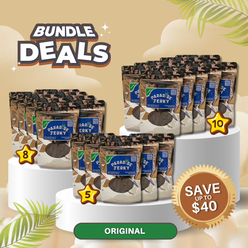 Bundle #2 - Single Flavors – Paradise Jerky