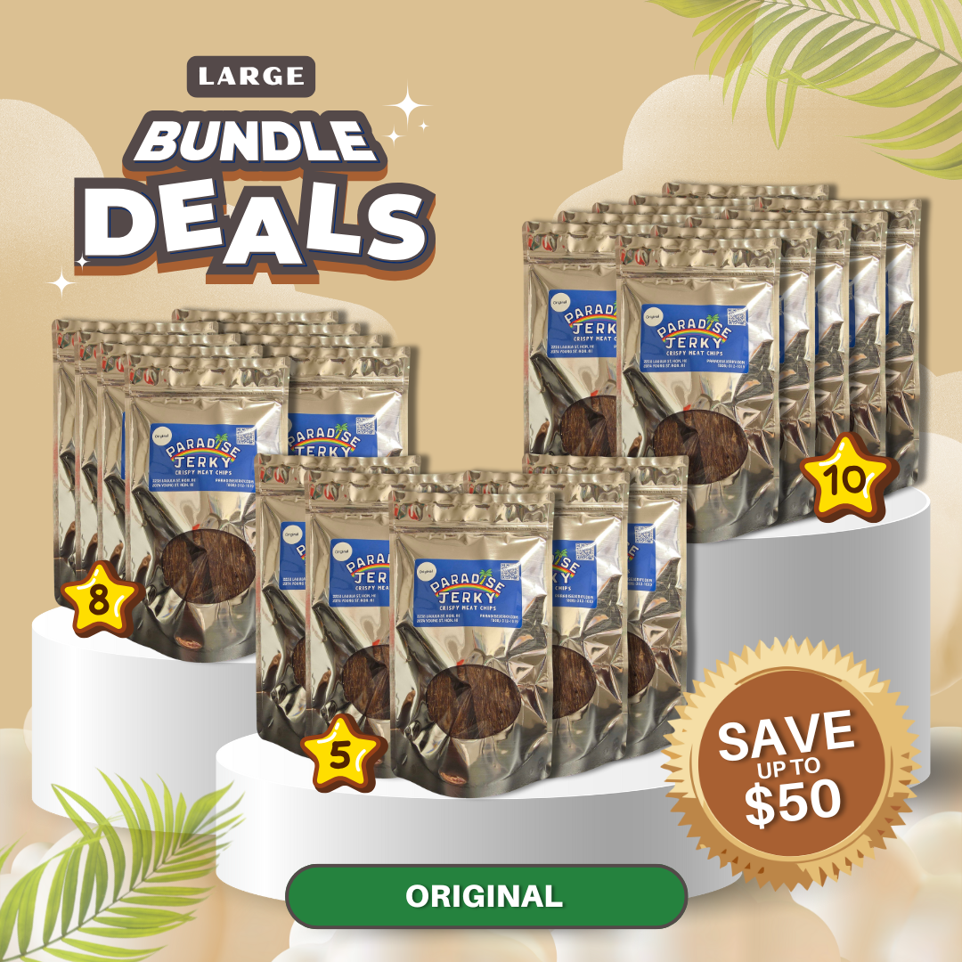 [LARGE] Original Bundle Packs – Paradise Jerky